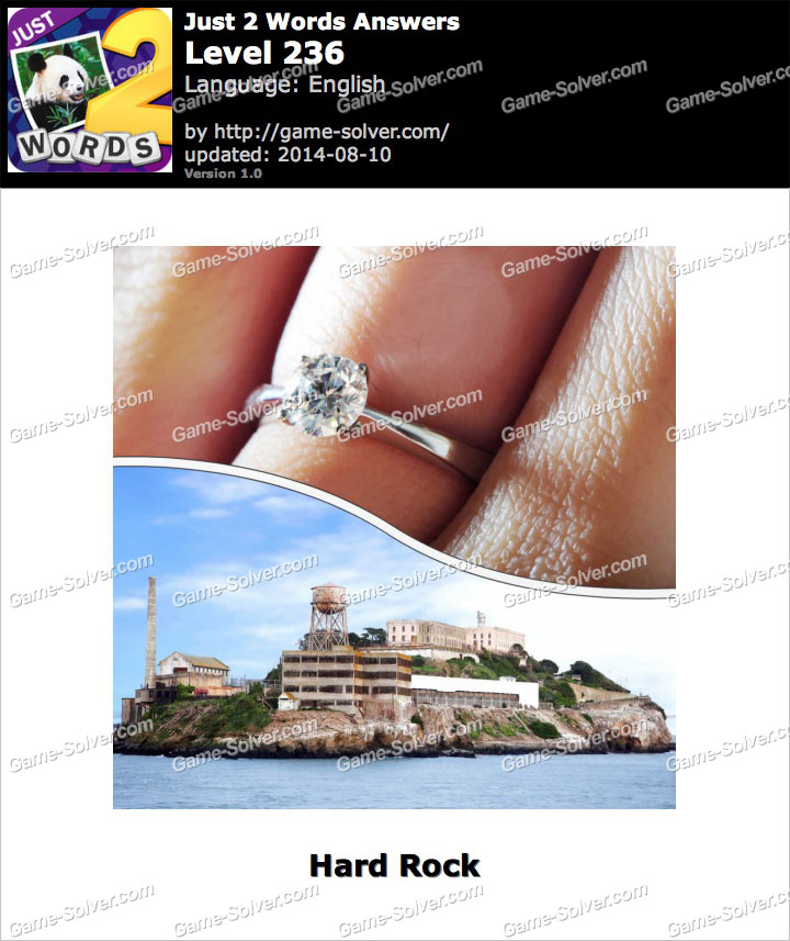 Just 2 Words Level 236 • Game Solver