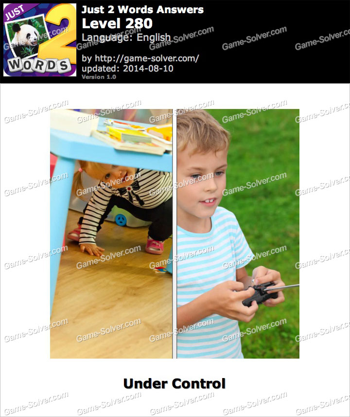 Just 2 Words Level 280 • Game Solver