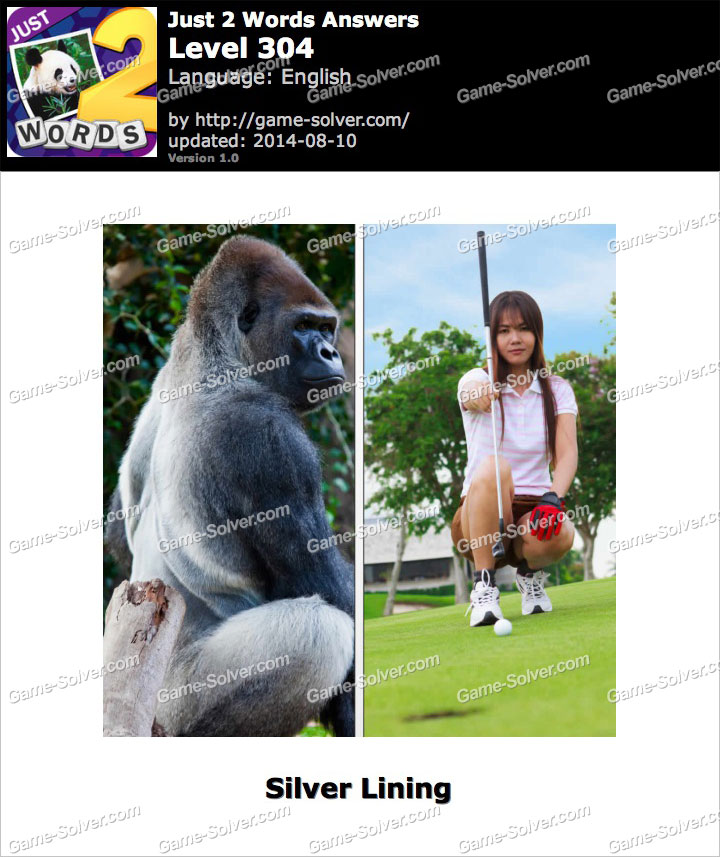 Just 2 Words Level 304 • Game Solver