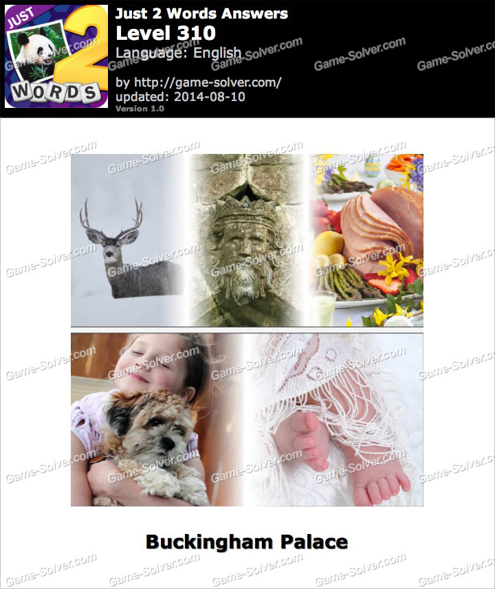 Just 2 Words Level 310 • Game Solver