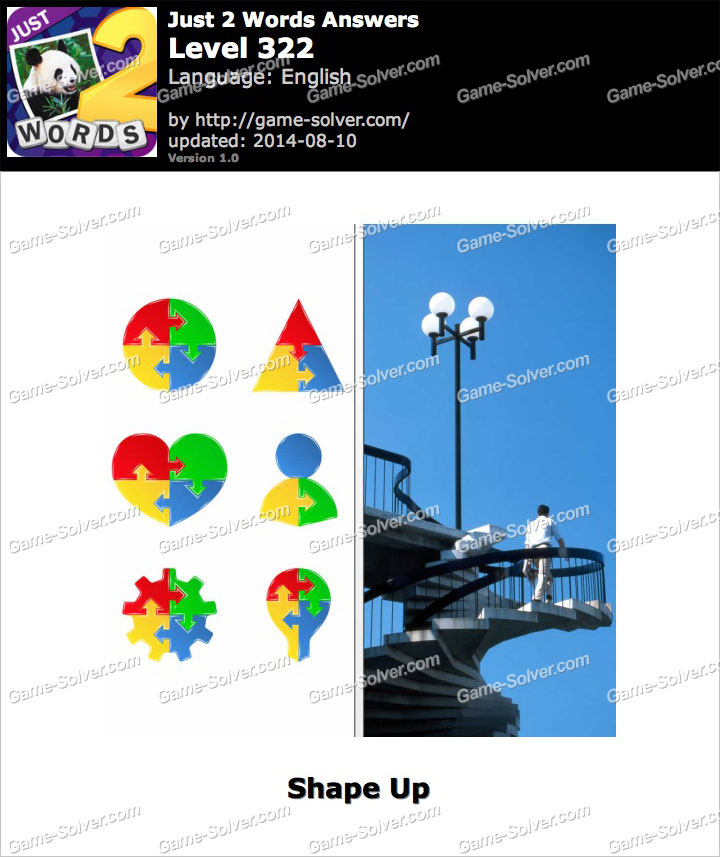 Just 2 Words Level 322 • Game Solver