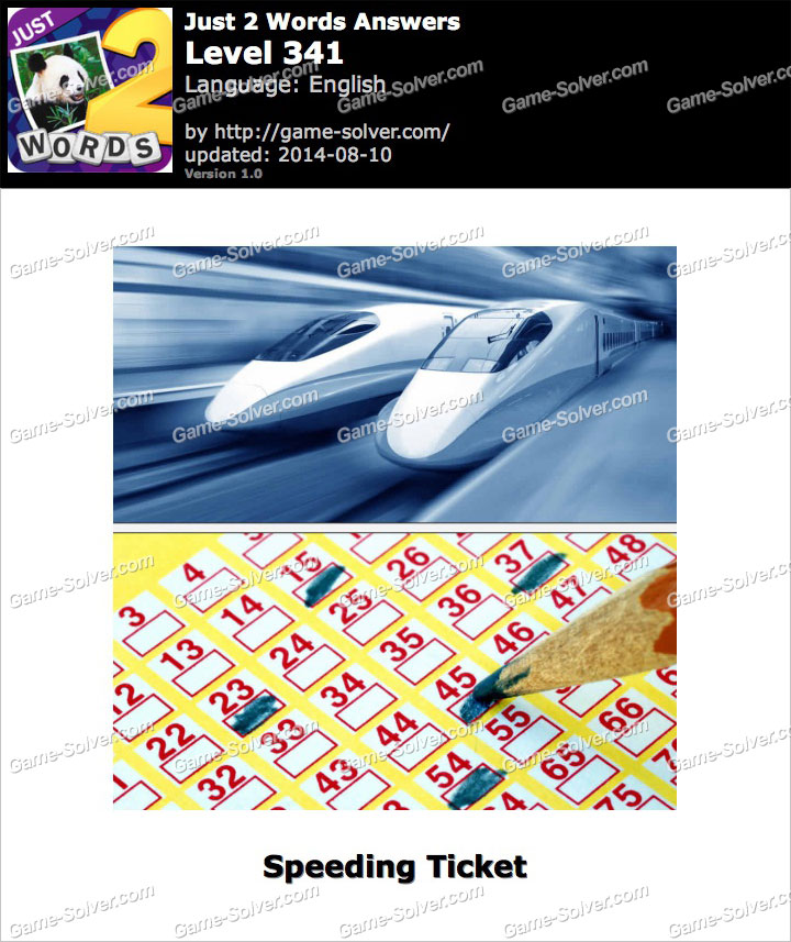 Just 2 Words Level 341 • Game Solver