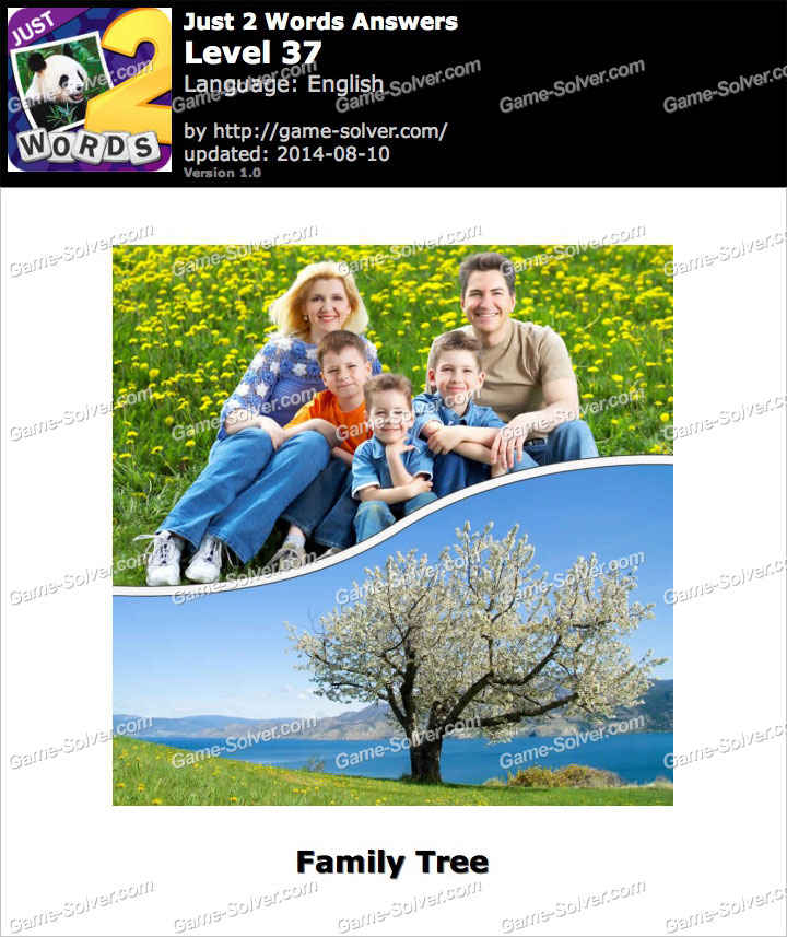 Just 2 Words Level 37 • Game Solver