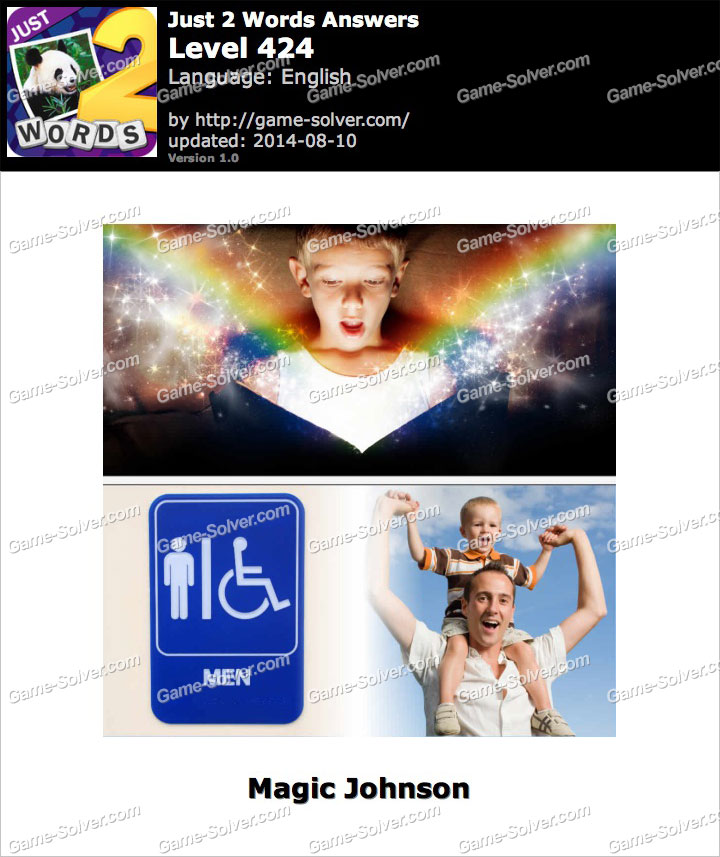 Just 2 Words Level 424 • Game Solver