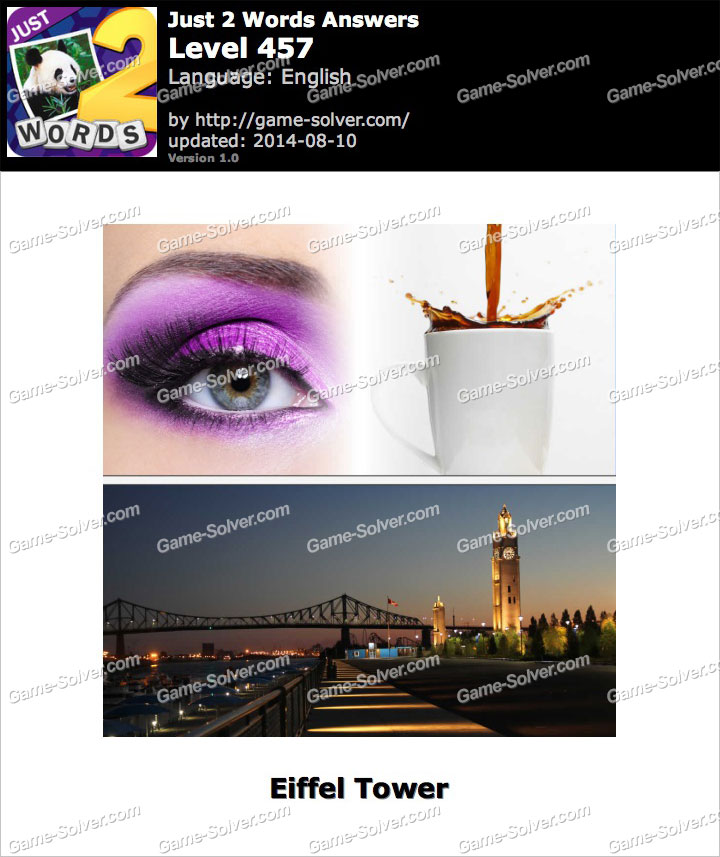 Just 2 Words Level 457 • Game Solver