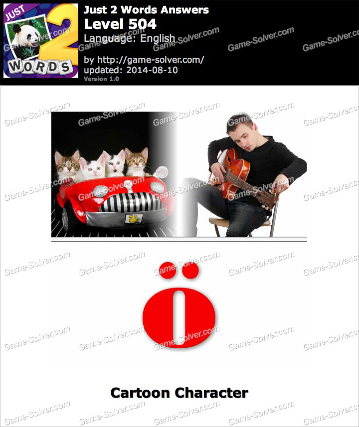 Just 2 Words Level 504 • Game Solver