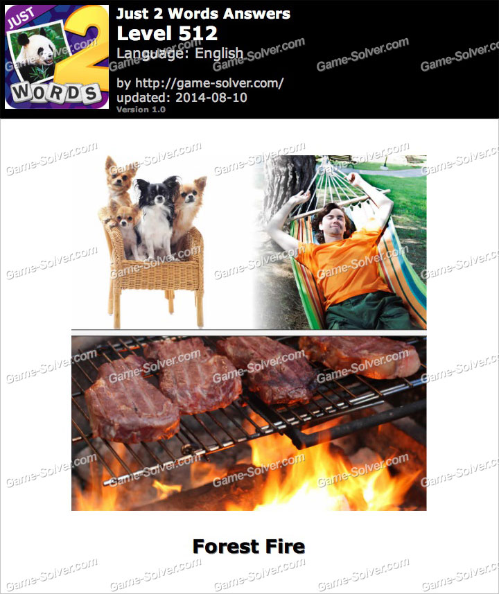 Just 2 Words Level 512 • Game Solver