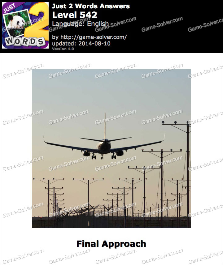 Just 2 Words Level 542 • Game Solver