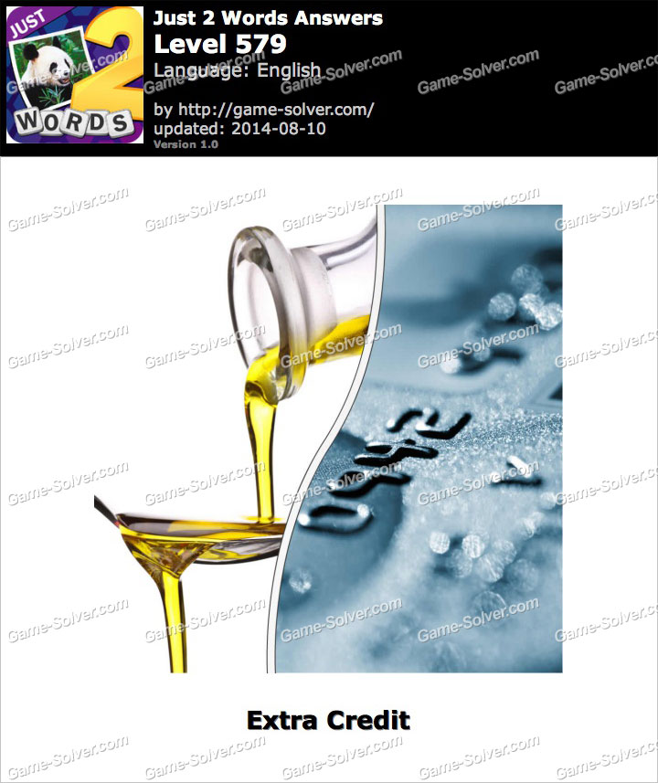 Just 2 Words Level 579 • Game Solver