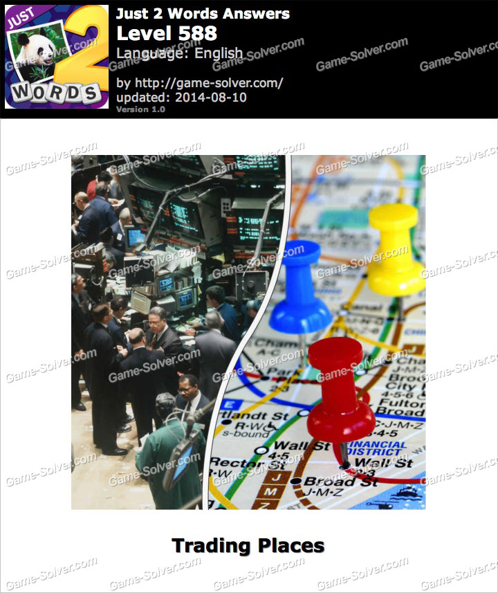 Just 2 Words Level 588 • Game Solver