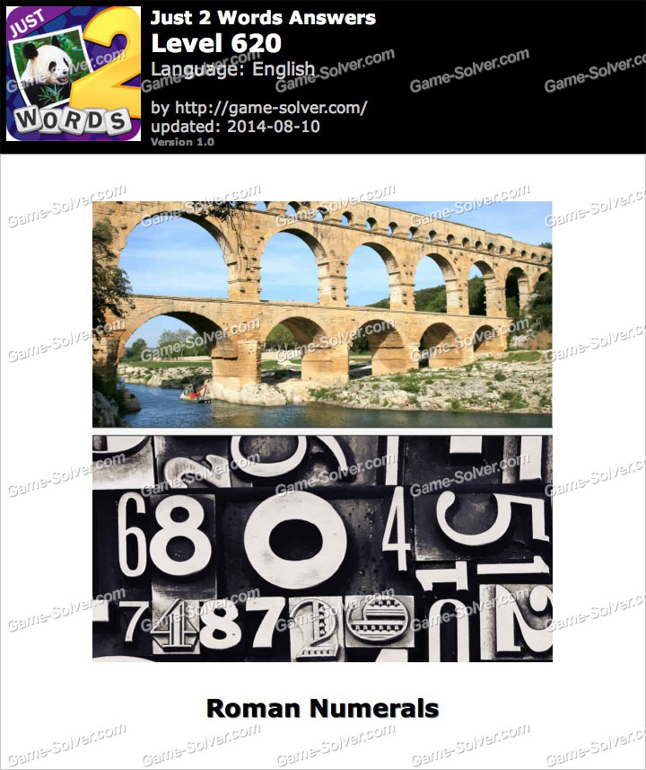 Just 2 Words Level 620 • Game Solver