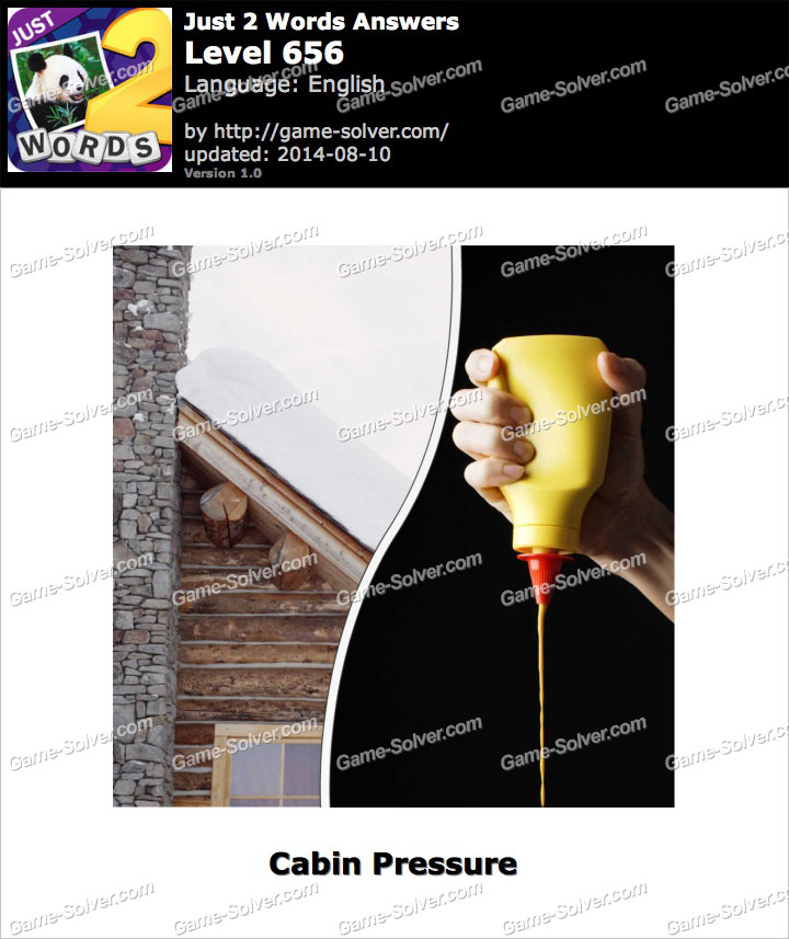 Just 2 Words Level 656 • Game Solver