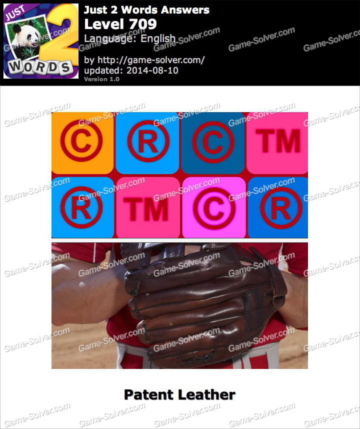 Just 2 Words Level 709 • Game Solver