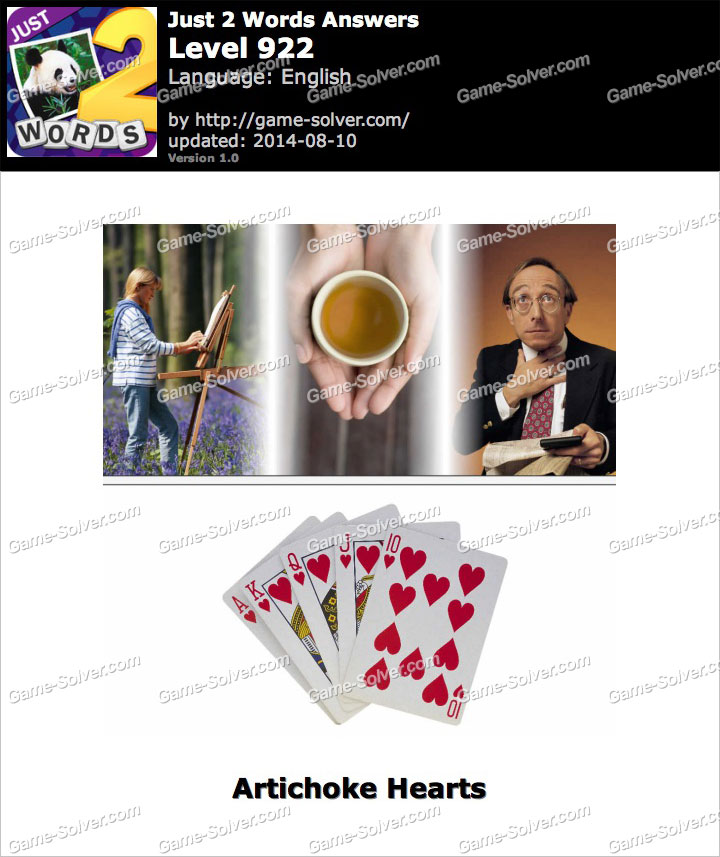 Just 2 Words Level 922 • Game Solver