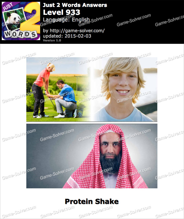 Just 2 Words Level 933 • Game Solver