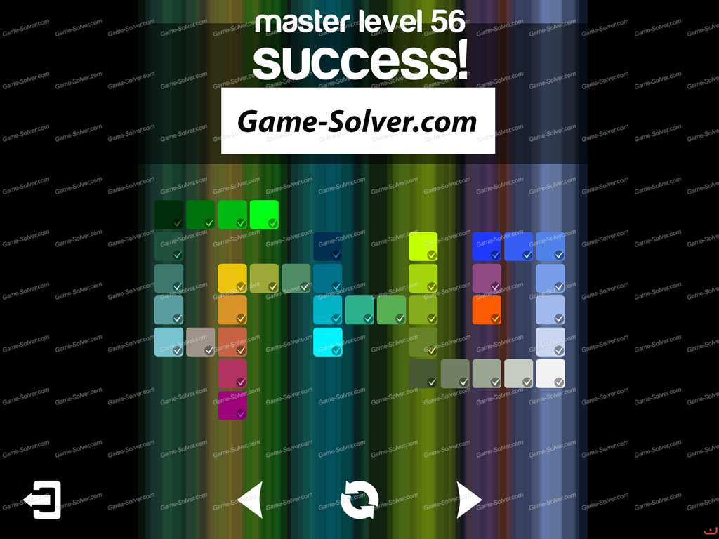 Blendoku Master Pack Level 56 • Game Solver
