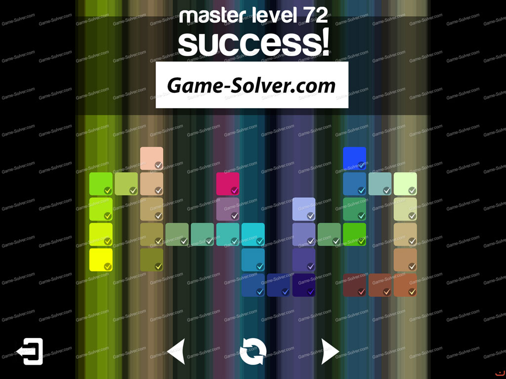 Blendoku Master Pack Level 72 • Game Solver