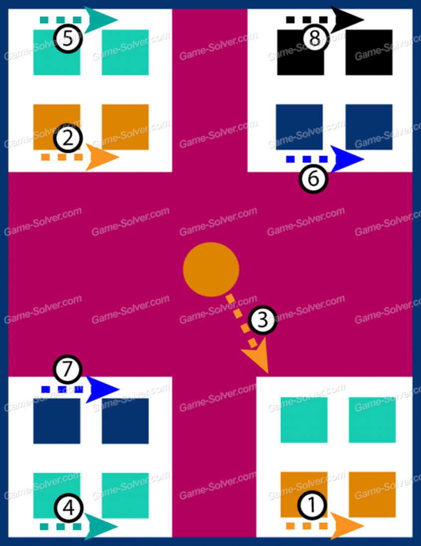 Color Zen Classic Pack Chapter 5 Level 8 • Game Solver