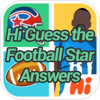Hi Guess the Football Star Answers - Game Solver