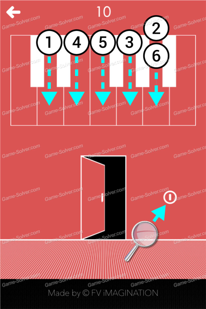 Rooms Level 10 • Game Solver