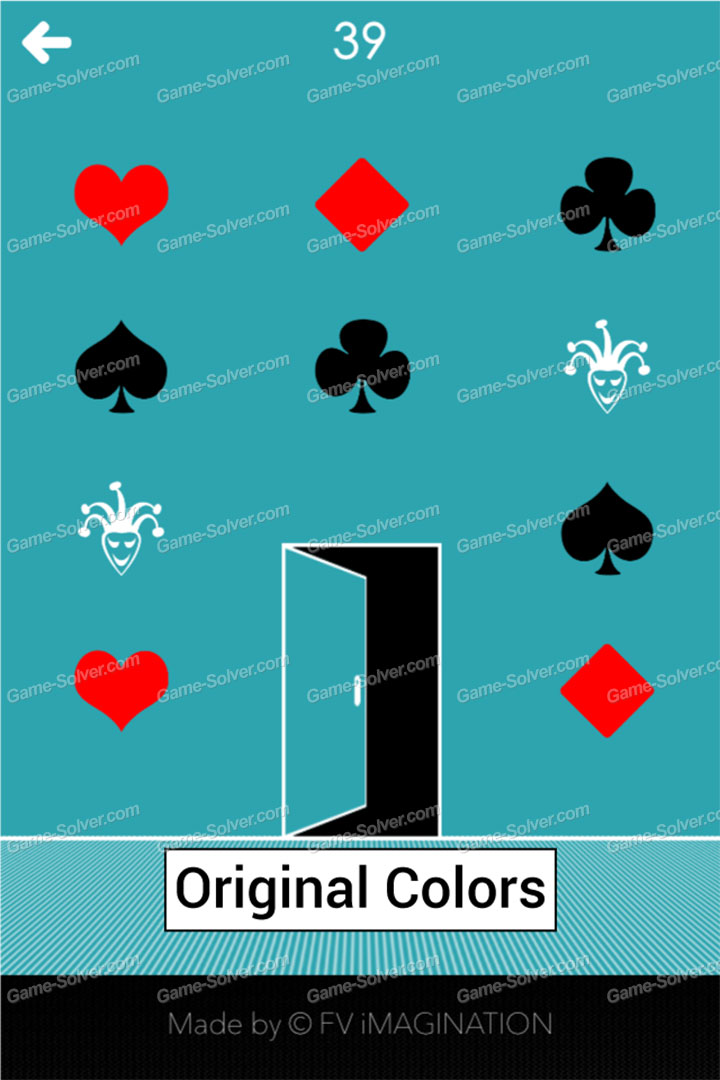 Rooms Level 39 • Game Solver