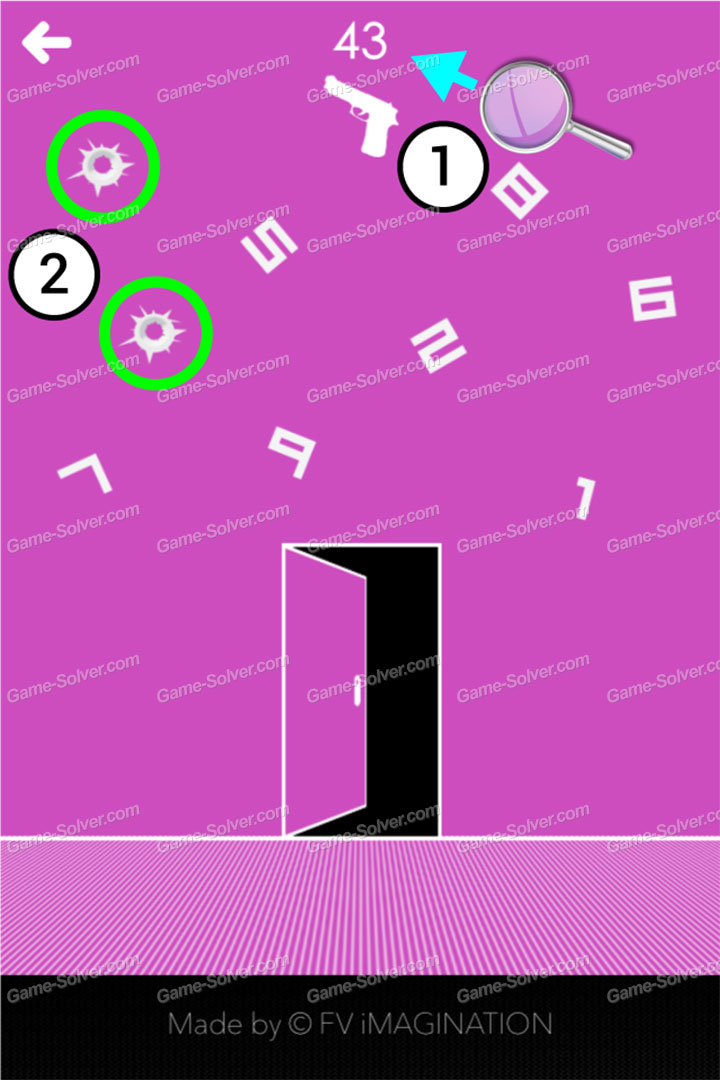 Rooms Level 43 • Game Solver