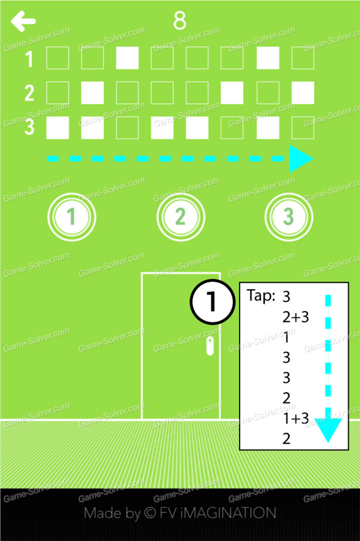 Rooms Level 8 • Game Solver