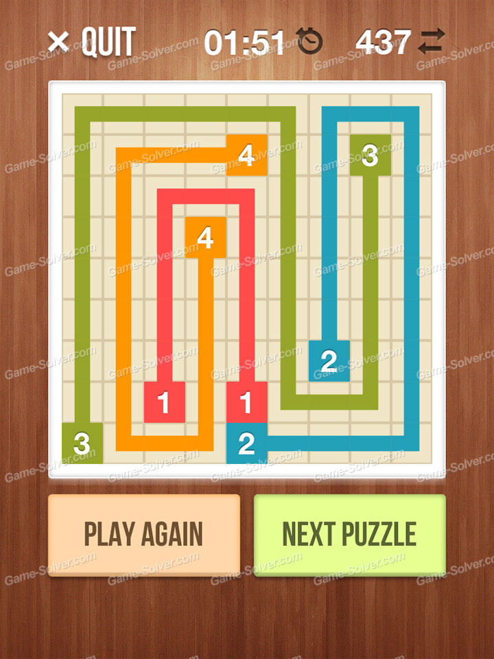 Number Link Brain Smasher Pack 89 • Game Solver