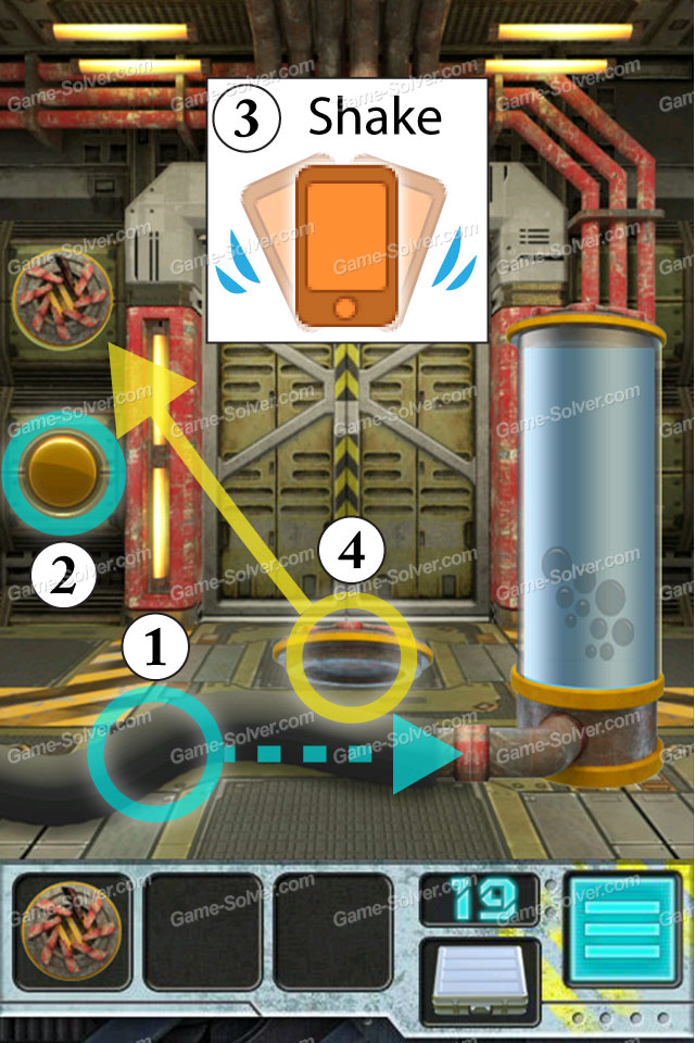 100 Doors Aliens Space Level 19 • Game Solver