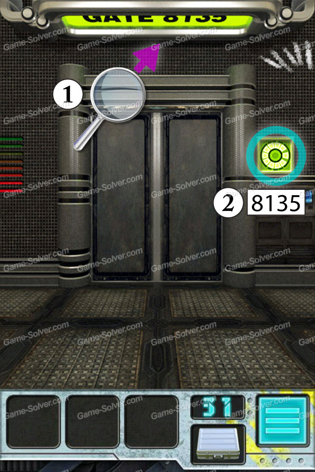 100 Doors Aliens Space Level 31 • Game Solver