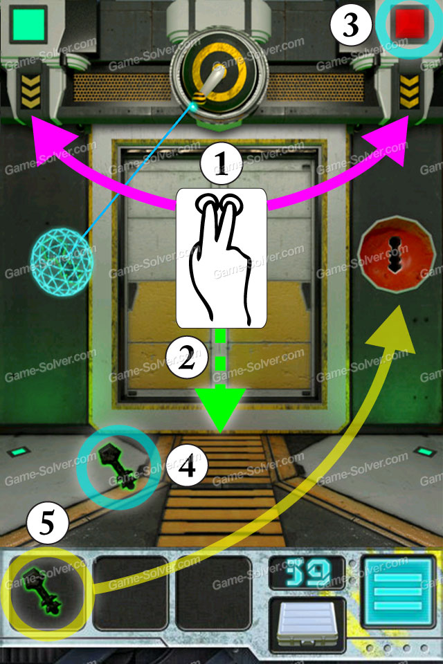 100 Doors Aliens Space Level 39 • Game Solver