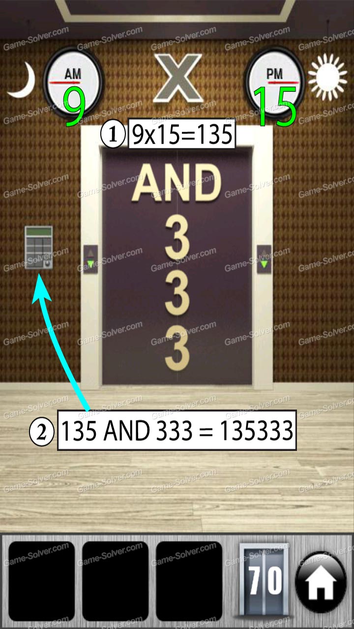 100 Doors of Revenge Level 70 • Game Solver