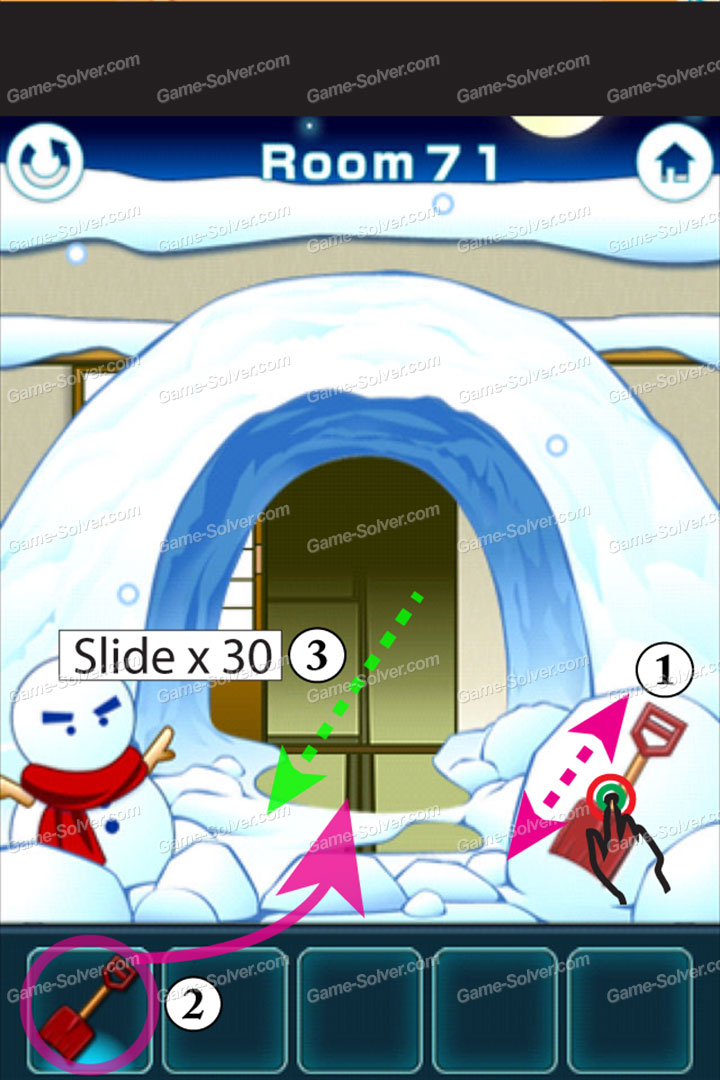 100 Fusumas Level 71 • Game Solver