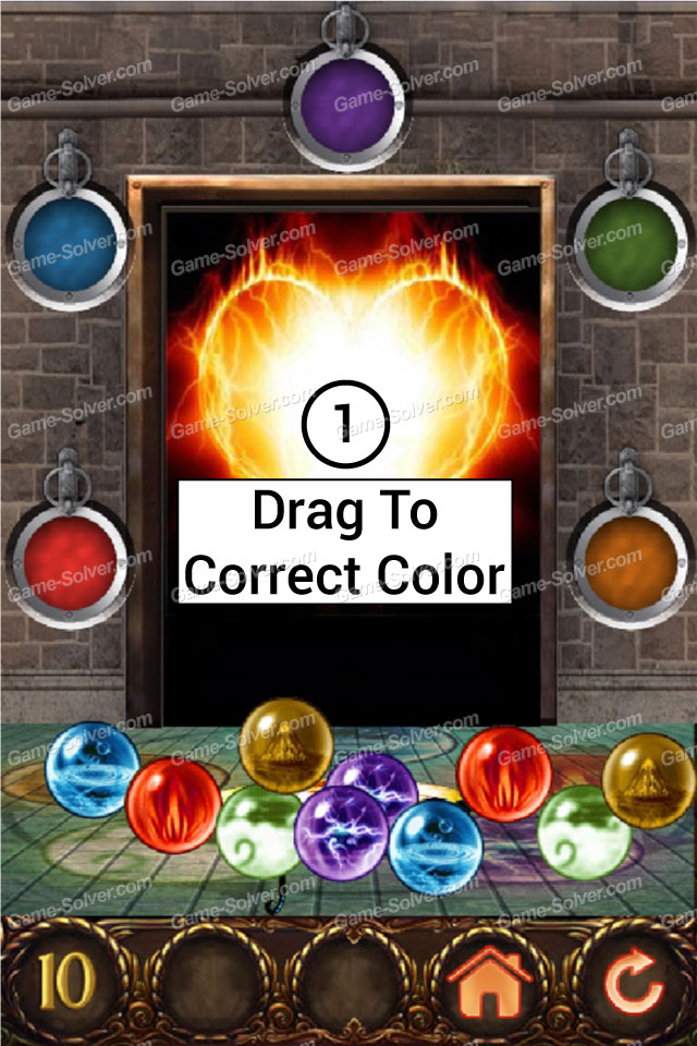 100 Inferno Escape Level 10 • Game Solver