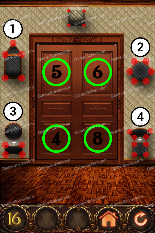 100 Inferno Escape Level 16 • Game Solver