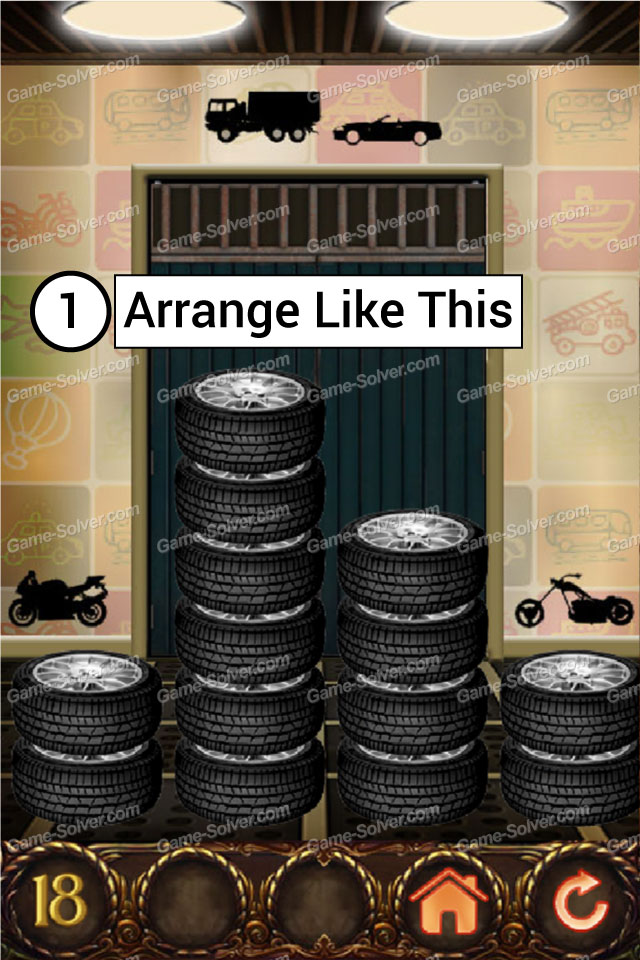 100 Inferno Escape Level 18 • Game Solver