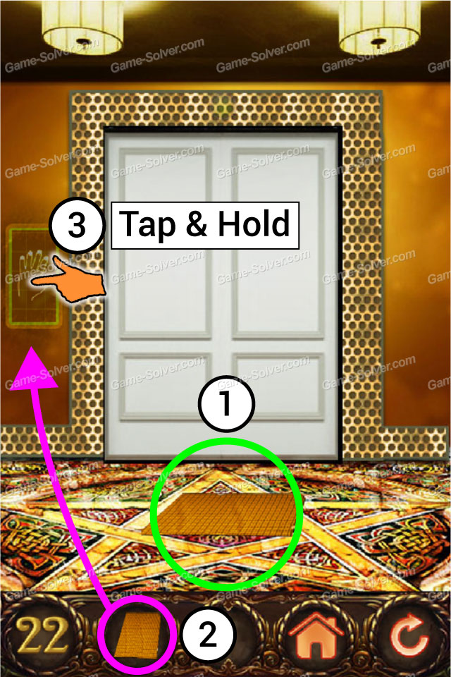 100 Inferno Escape Level 22 • Game Solver