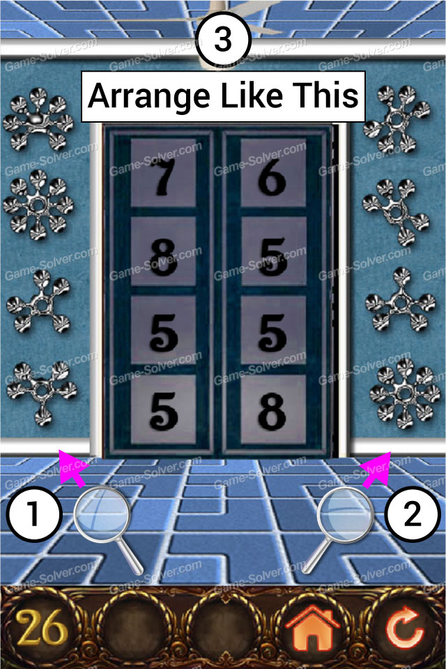 100 Inferno Escape Level 26 • Game Solver