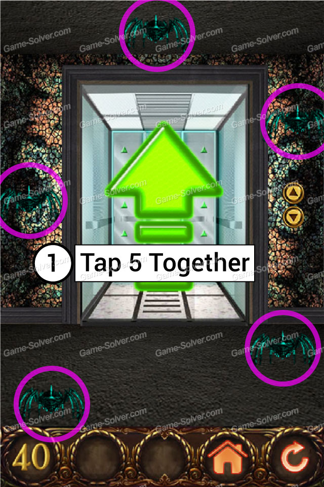 100 Inferno Escape Level 40 • Game Solver