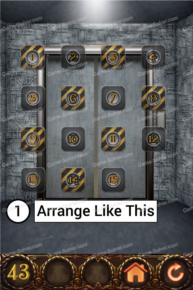 100 Inferno Escape Level 43 • Game Solver
