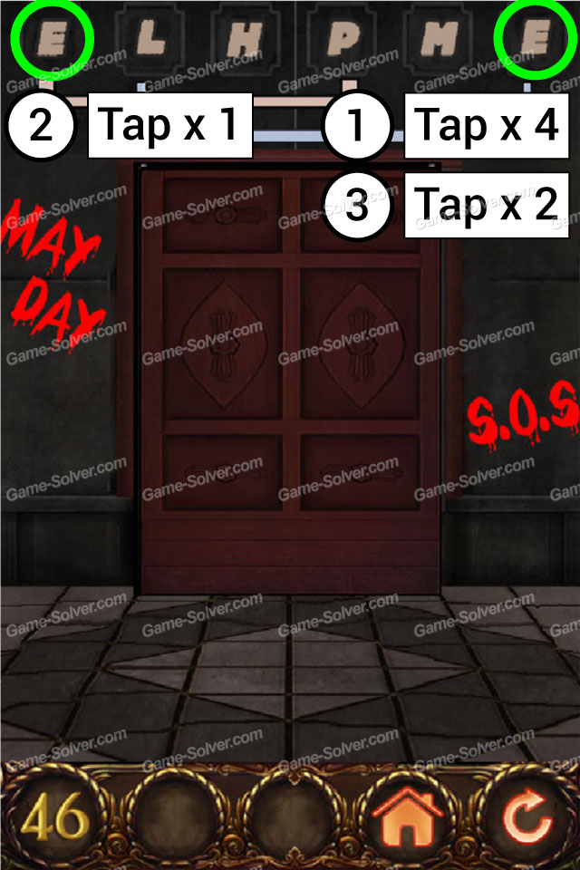 100 Inferno Escape Level 46 • Game Solver