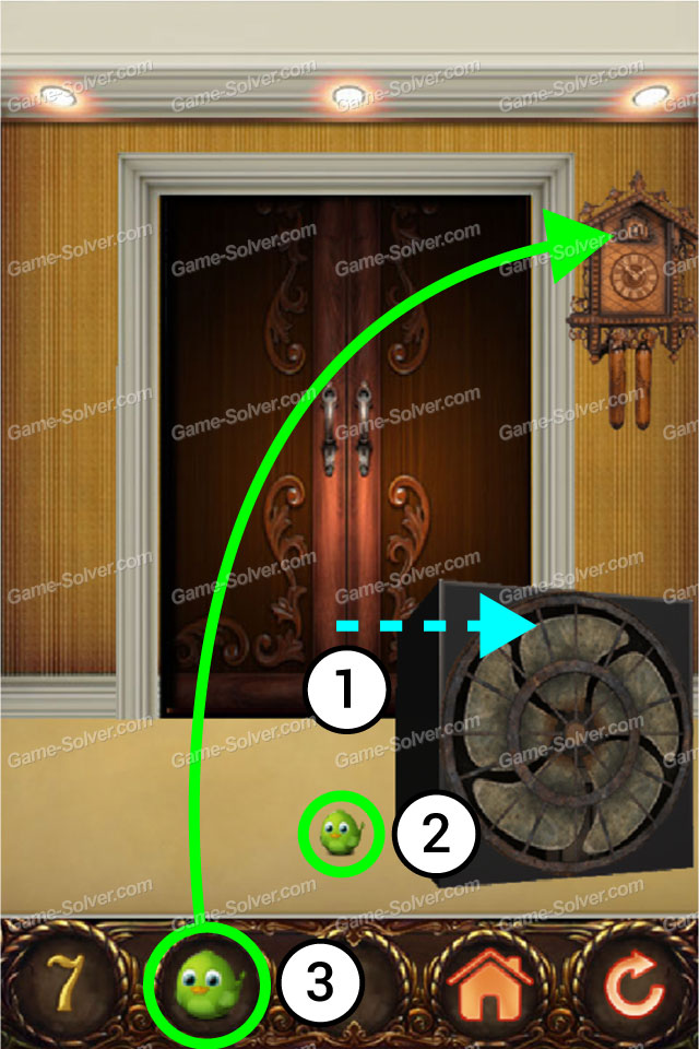 100 Inferno Escape Level 7 • Game Solver