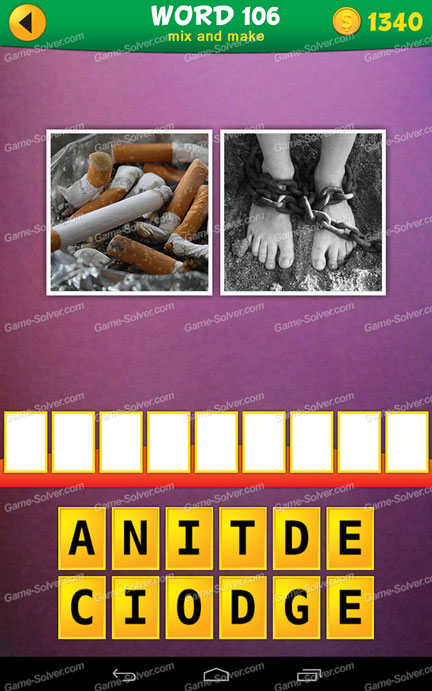 Mix and Make Word 106 • Game Solver