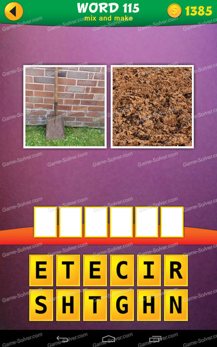 Mix and Make Word 115 • Game Solver