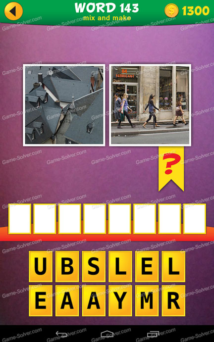 Mix and Make Word 143 • Game Solver
