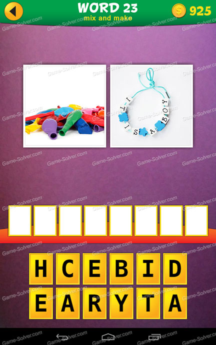 Mix and Make Word 23 • Game Solver