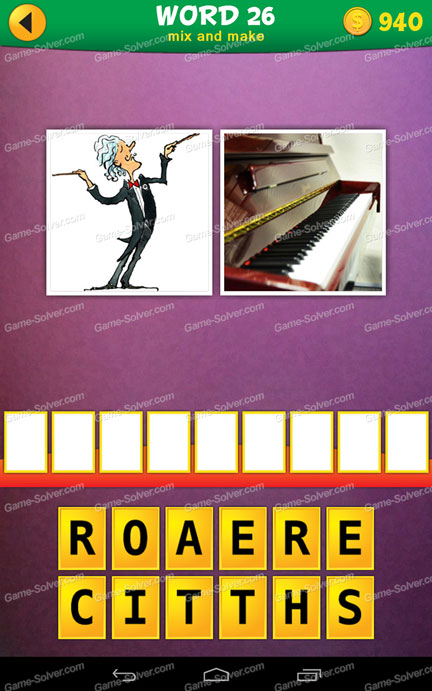 Mix and Make Word 26 • Game Solver