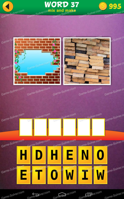 Mix and Make Word 37 • Game Solver