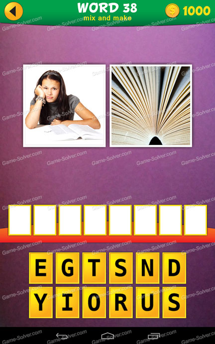 Mix and Make Word 38 • Game Solver