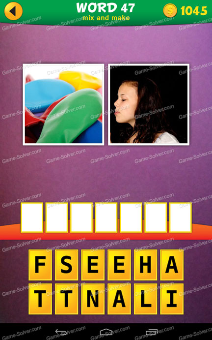 Mix and Make Word 47 • Game Solver